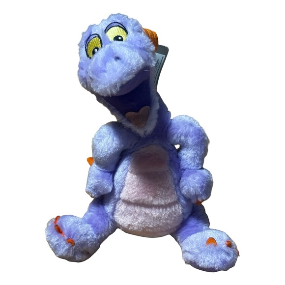 Disney | Toys | Vintage Disney Figment Epcot Plush 95 Purple Dinosaur ...